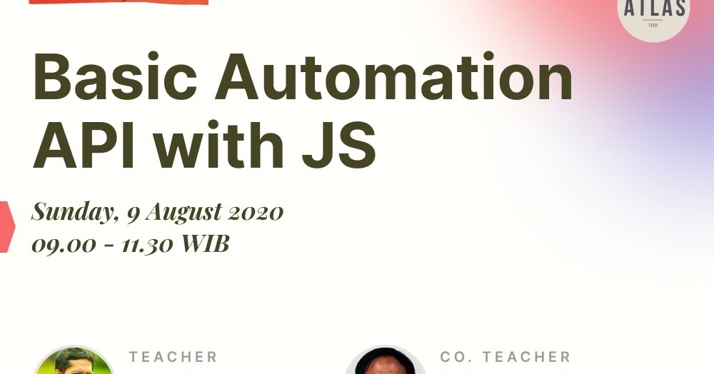 Basic Test Automation API With Atlas Id