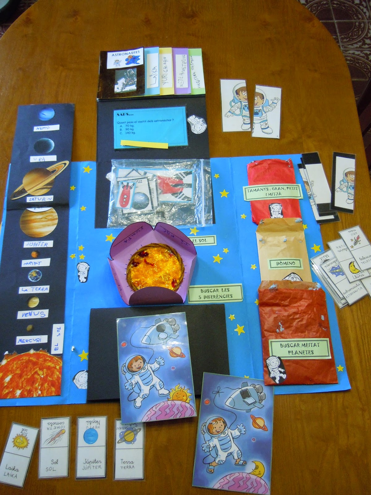 Xispetes: LAPBOOK : L' UNIVERS