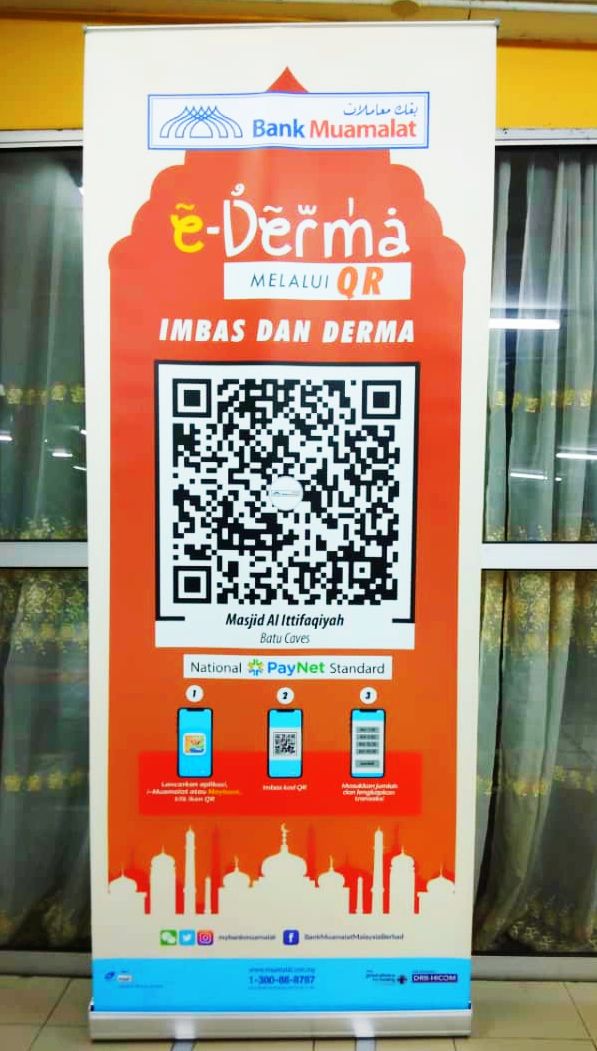 Masjid Al-Itttifaqiyah, Taman Seri Gombak: Menderma kepada Masjid