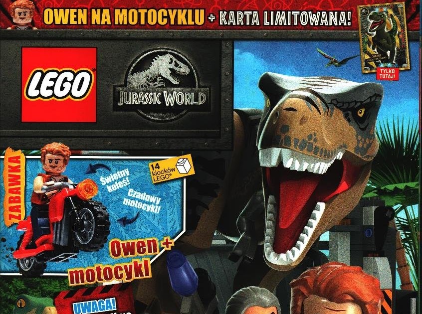 LEGOokazje: Magazyn Lego Jurassic World 4/2021 już w kioskach