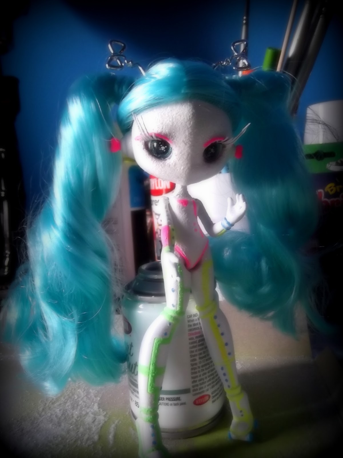 avabunny: My first custom doll ~ 2013 Alien girl