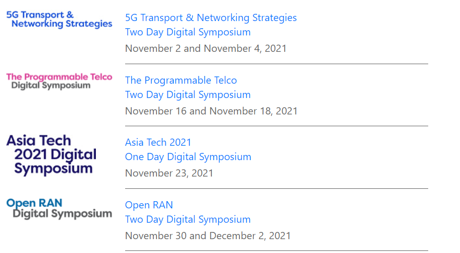 Telecom knowledge and experience sharing: WEBINARS
