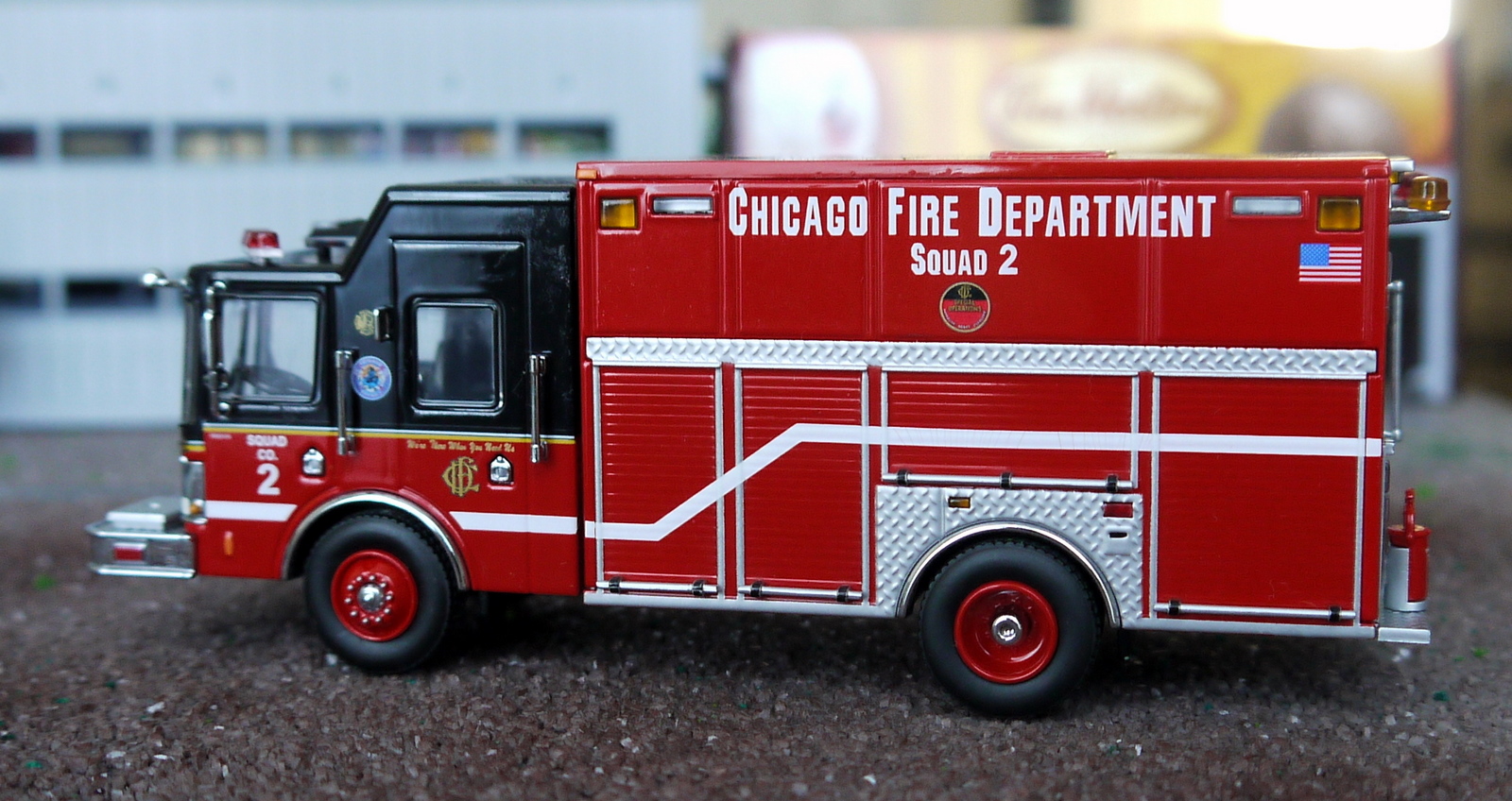 My Code 3 Diecast Fire Truck Collection: HME Saulsbury Rescue Chicago ...