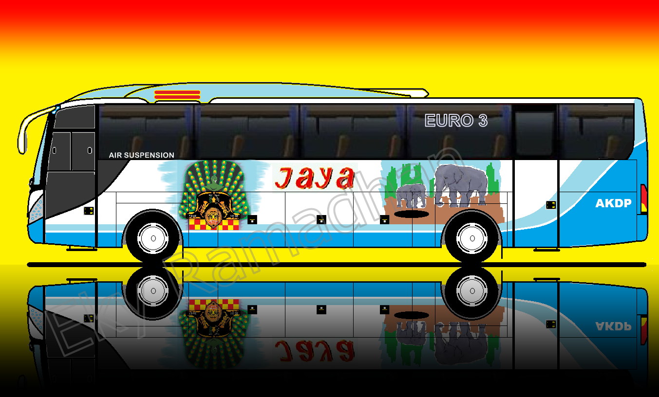 desain bus indonesia: 2013