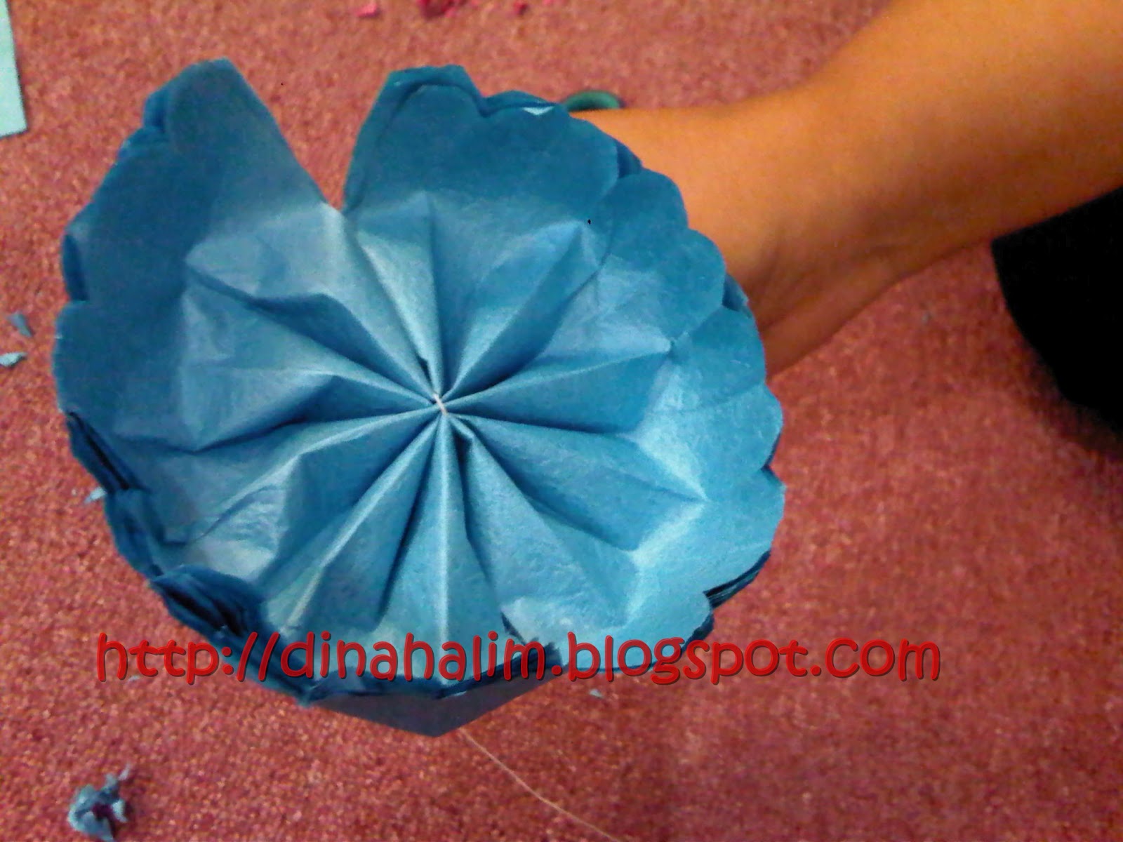 Dina Halim Bridal Boutique: DIY : Bunga Tisu