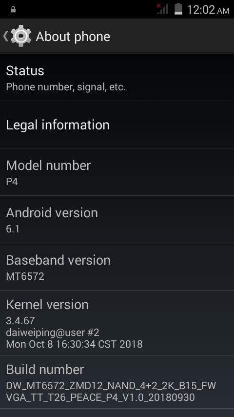 UNCOMON FILE SIDE: PEACE P4 MT6572 NAND 4.4.2 FLASH FILE FIRMWARE BY ...