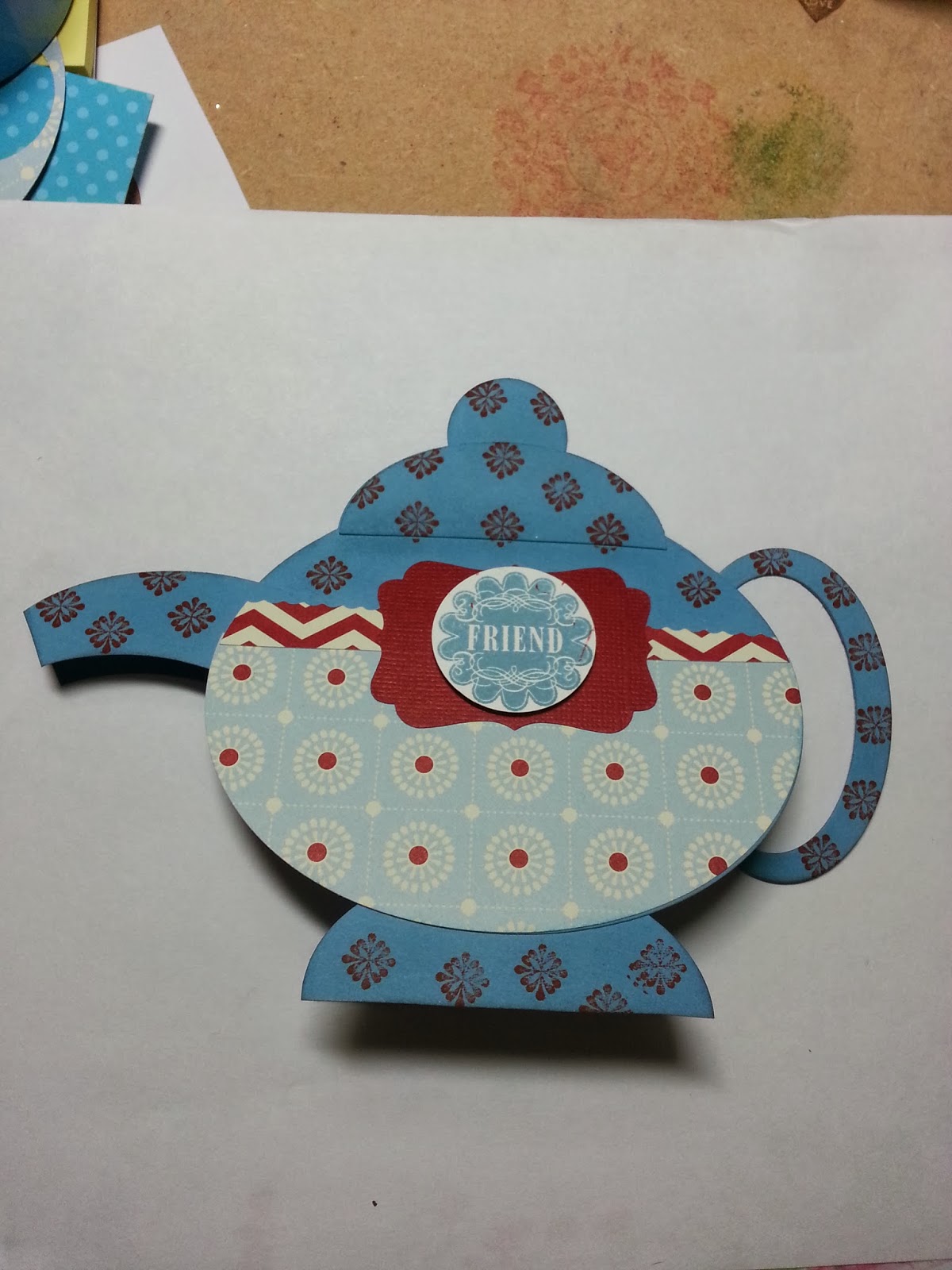 Crafting With Jane: Stampin' Up! Teapot card