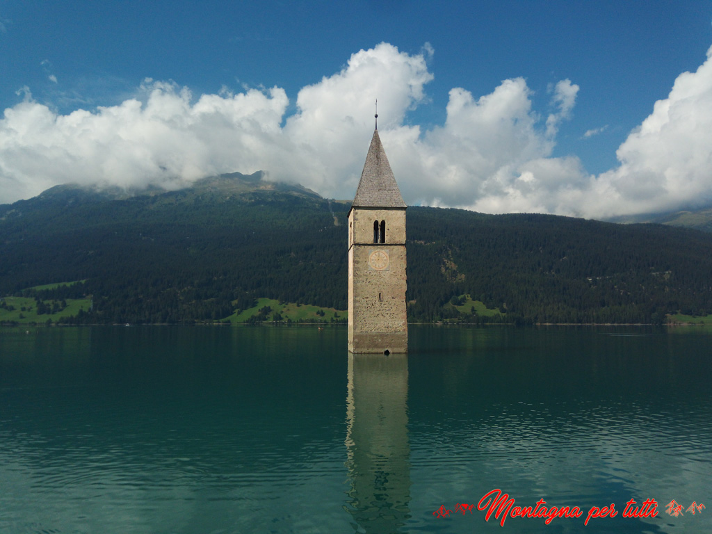 Montagna per tutti: CURON E IL SUO CAMPANILE SOMMERSO