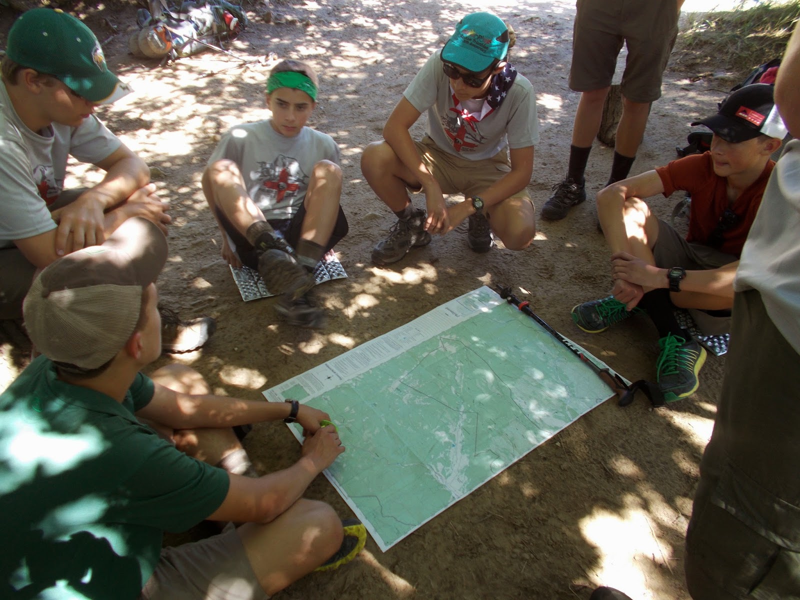 scott's ravings: Philmont Scout Ranch - Day One - Six Mile Gate to ...