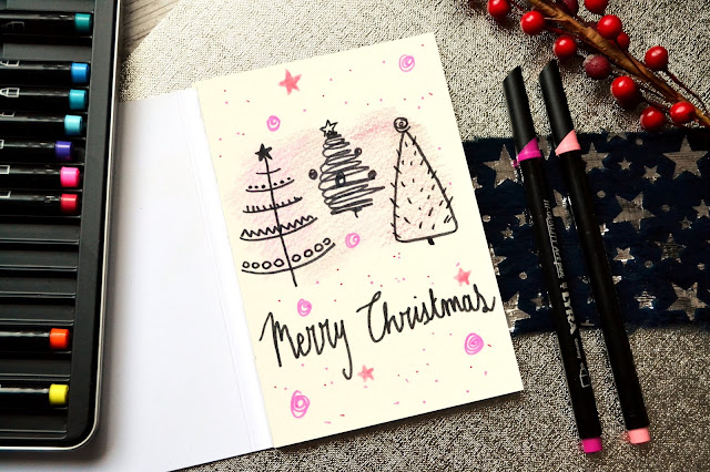 Blog L'univers de Mel: Cartes de Noël : des DIY simples et rapides