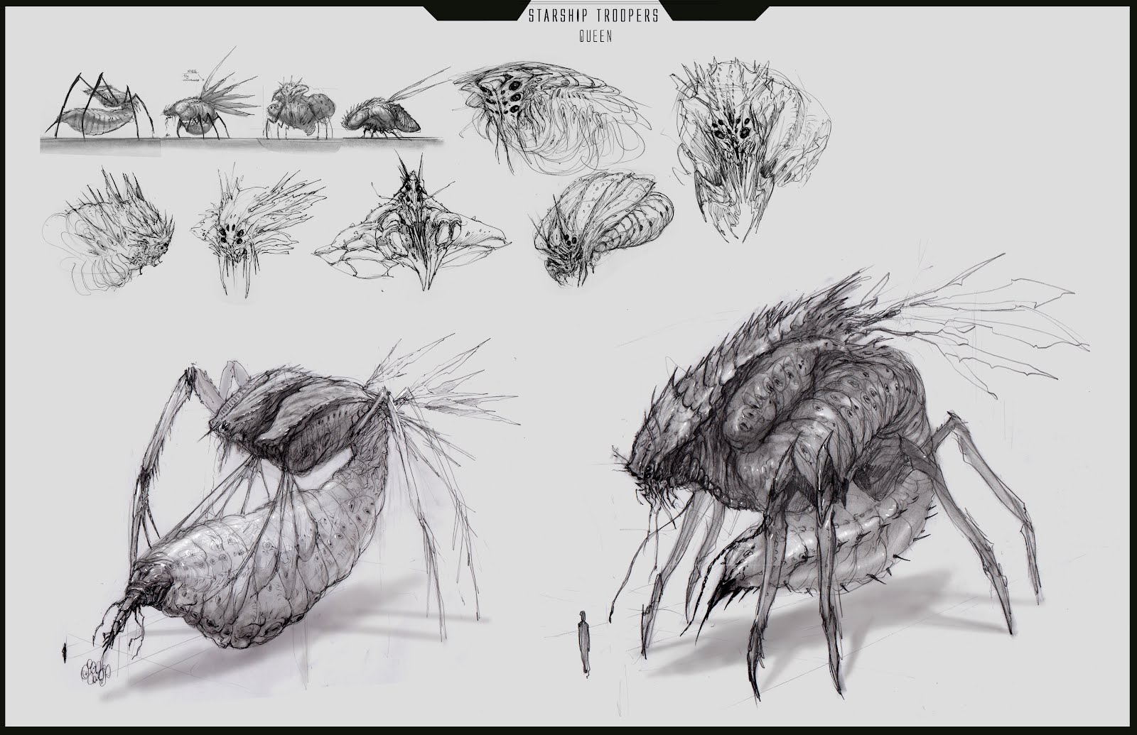 Starship Troopers Invasion Queen Bug