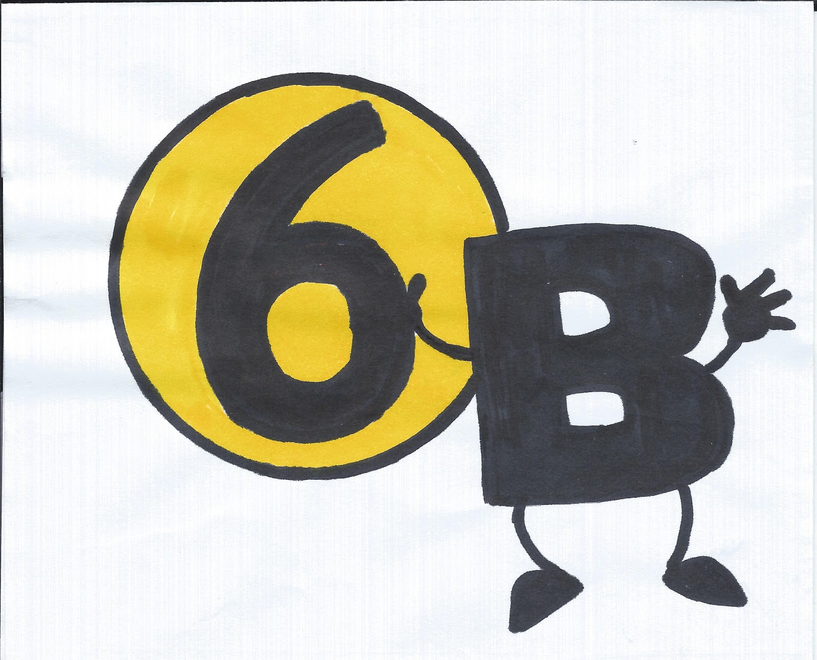 Juf Petra en OLVO 6B bloggen : ons klaslogo (van dit schooljaar hé)