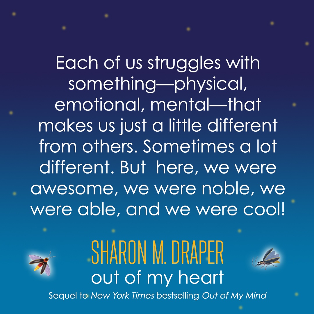 Eli to the nth: BLOG TOUR - OUT OF MY HEART BY SHARON M. DRAPER ...