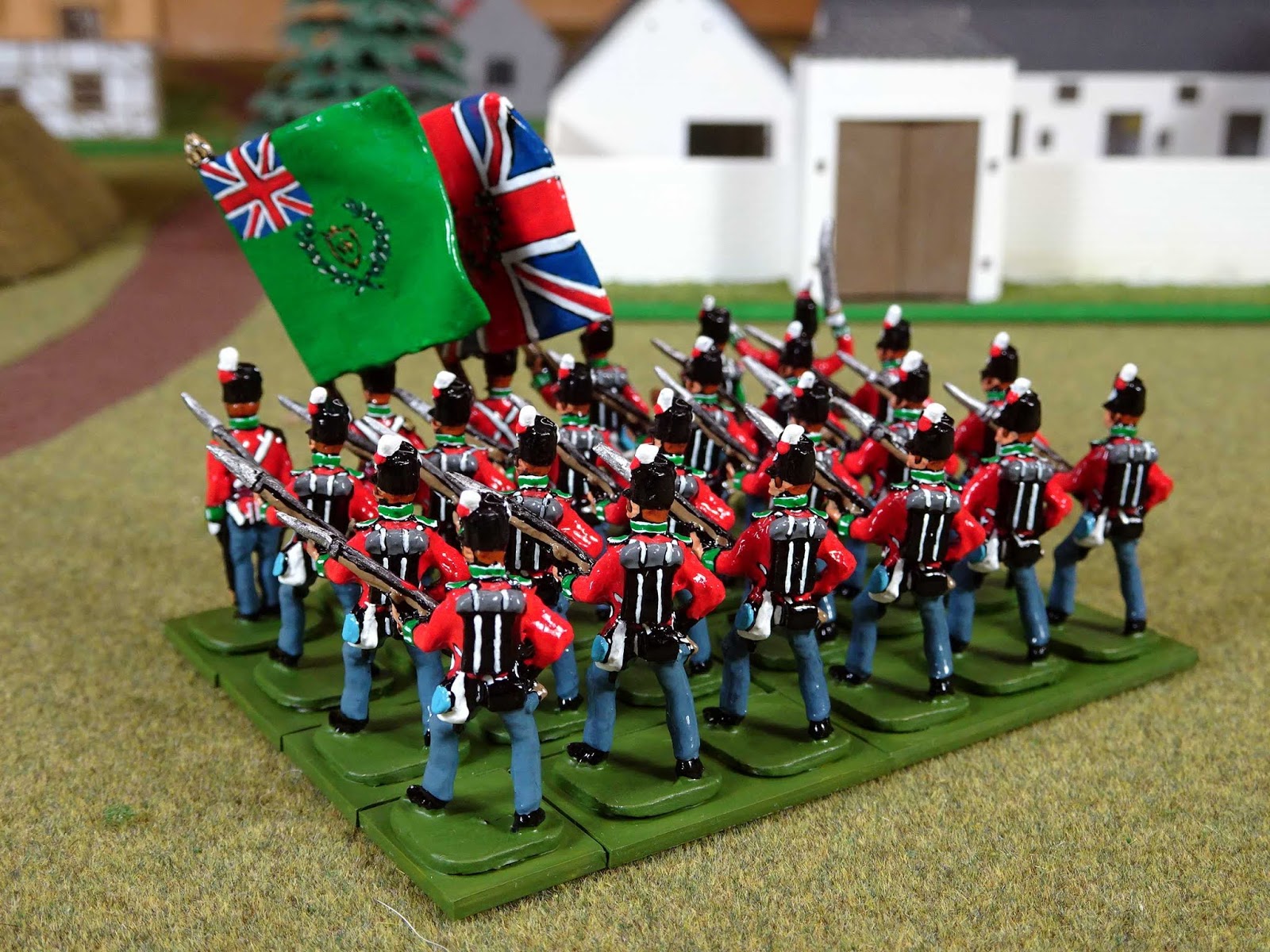 Hinton Hunt Vintage Wargame Figures: Fall in the 49th Foot