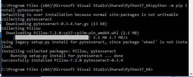 Python como utilizarlo para hacer análisis OCR