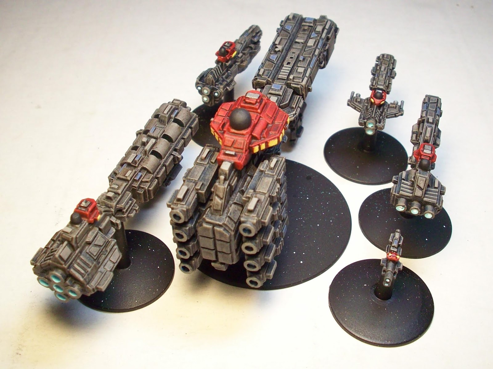 Broken Stars & Burning Ships: Full Thrust New Swabian League Gallery