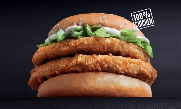 Harga Double McChicken McDonalds