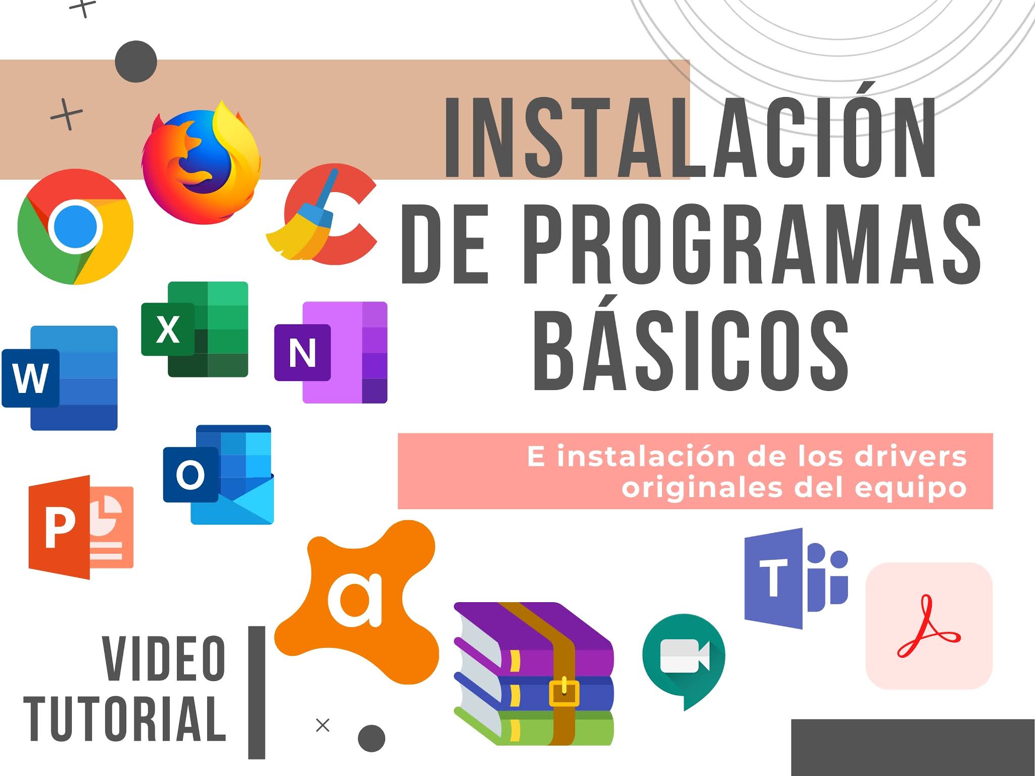 Instalación de programas básicos