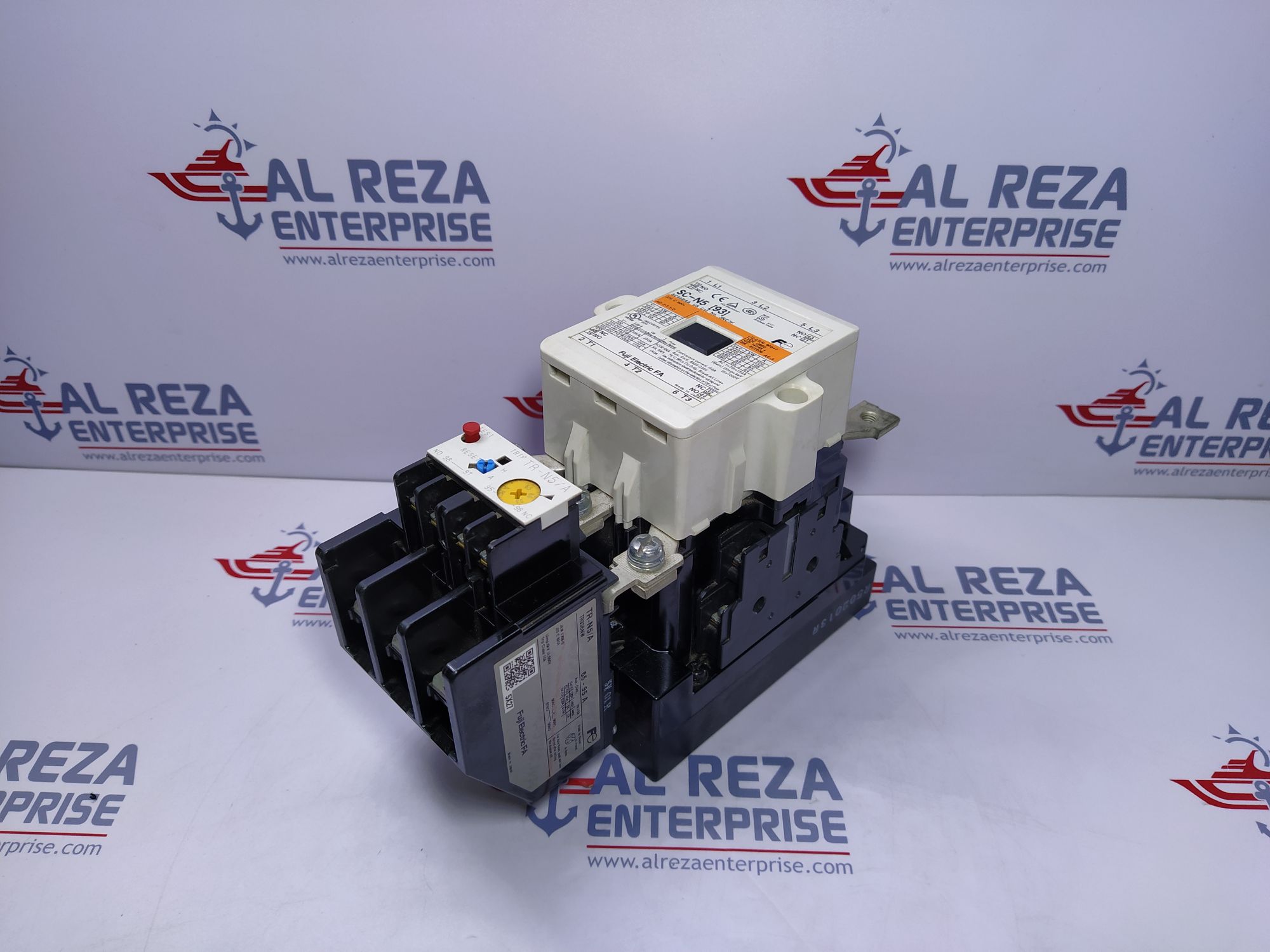 FUJI SC-N5 (93) MAGNETIC CONTACTOR COIL VOLTAGE 380-450V TR-N5/A 65-95A