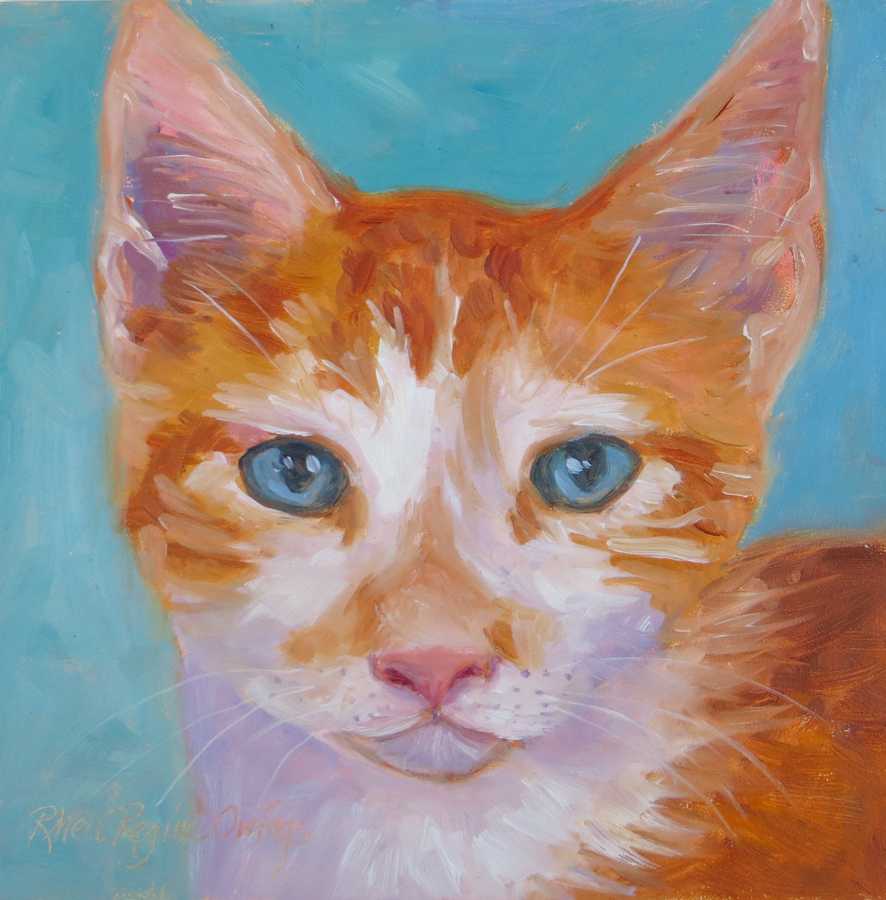 Rhett's Art Studio Blog: Kitty Portraits
