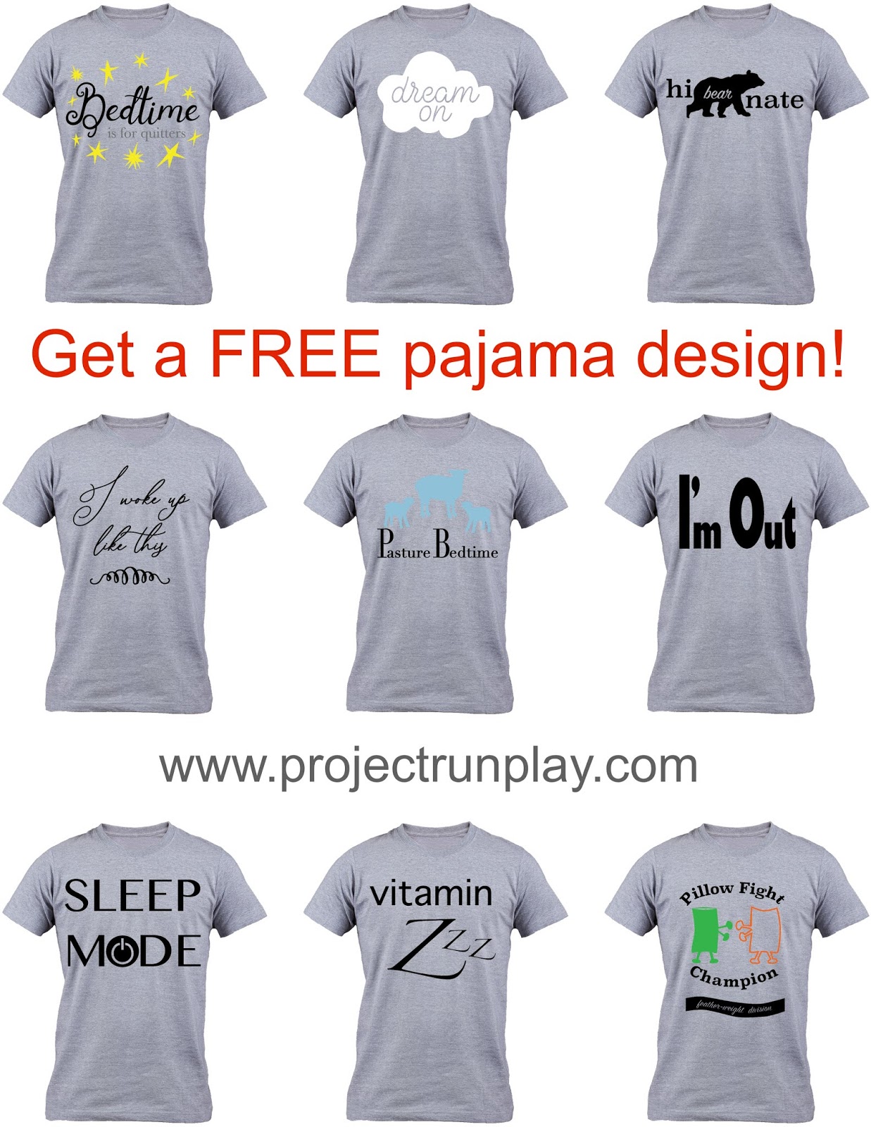 Project Run and Play: Pajama Party with Handmade Boy