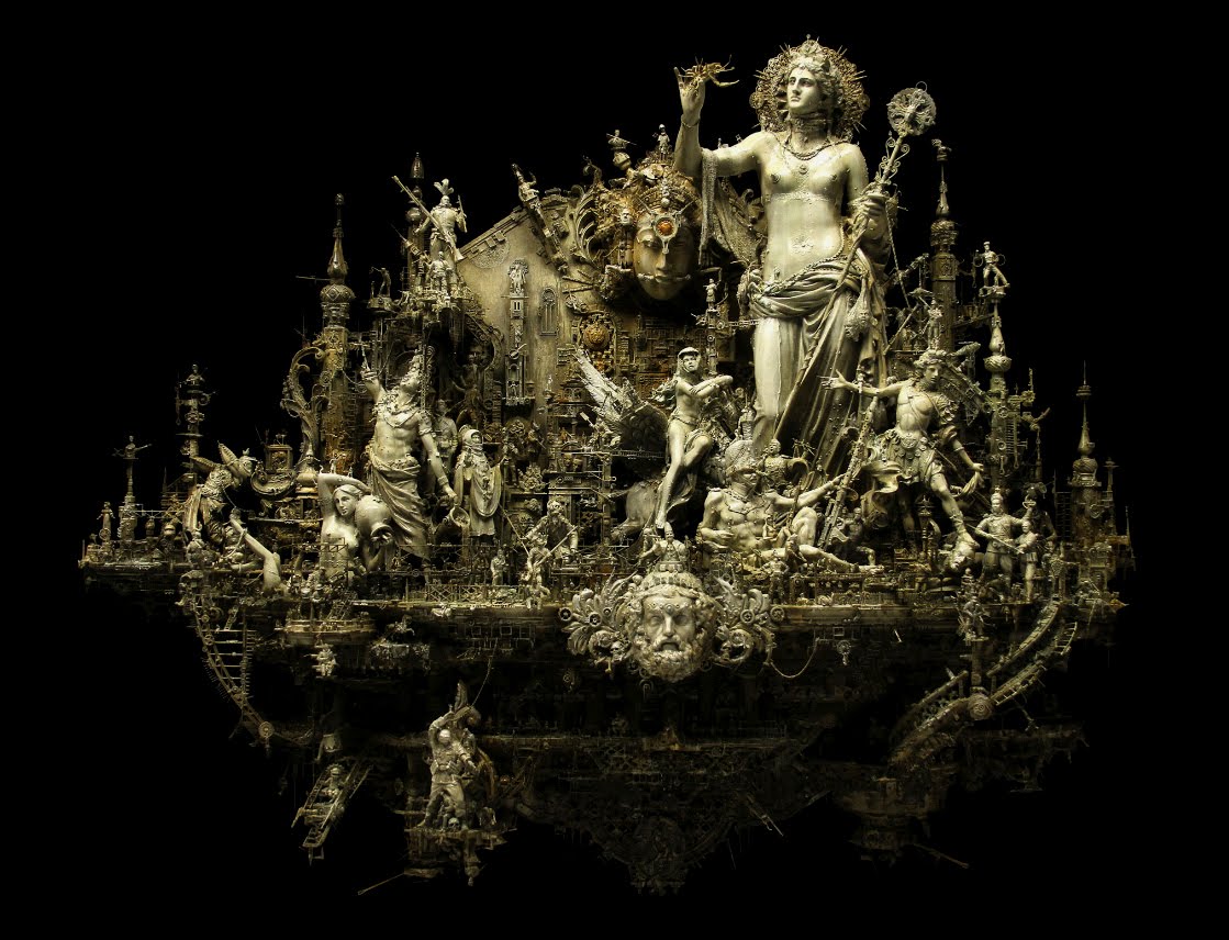 The Best Part - A Daily Art and Design Blog: Kris Kuksi