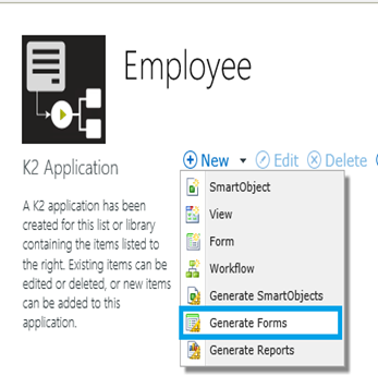 How to generate Smart Forms in K2 for SharePoint list | SharePoint
