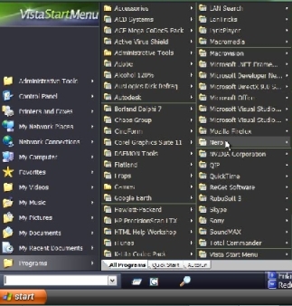 Vista Start Menu download