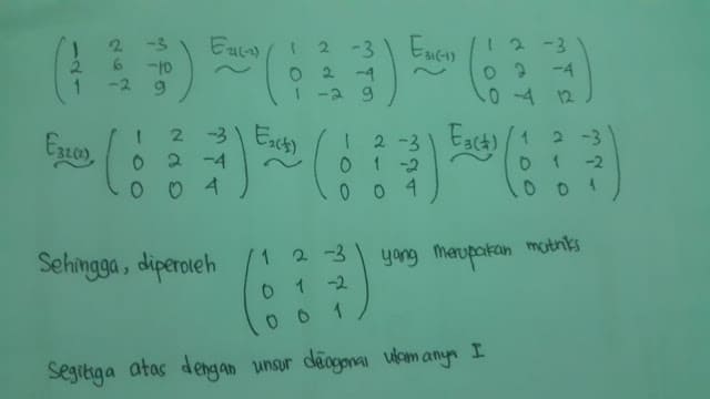 Operasi Kolom Elementer Matriks