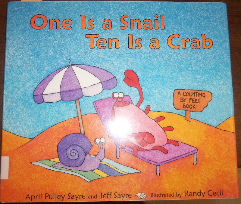 Mrs. Wood's Kindergarten Class: One Is Snail Ten is Crab Math