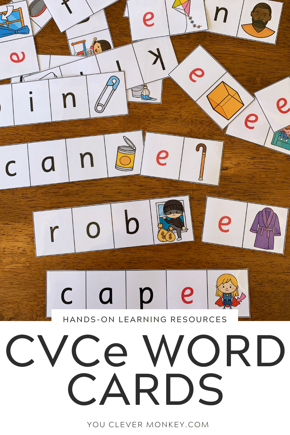 TEACHING CVCe WORDS | you clever monkey