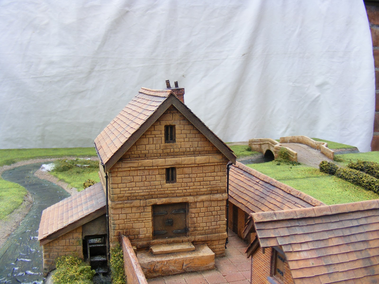 Terrain and Toy Soldiers: Watermill in 28mm