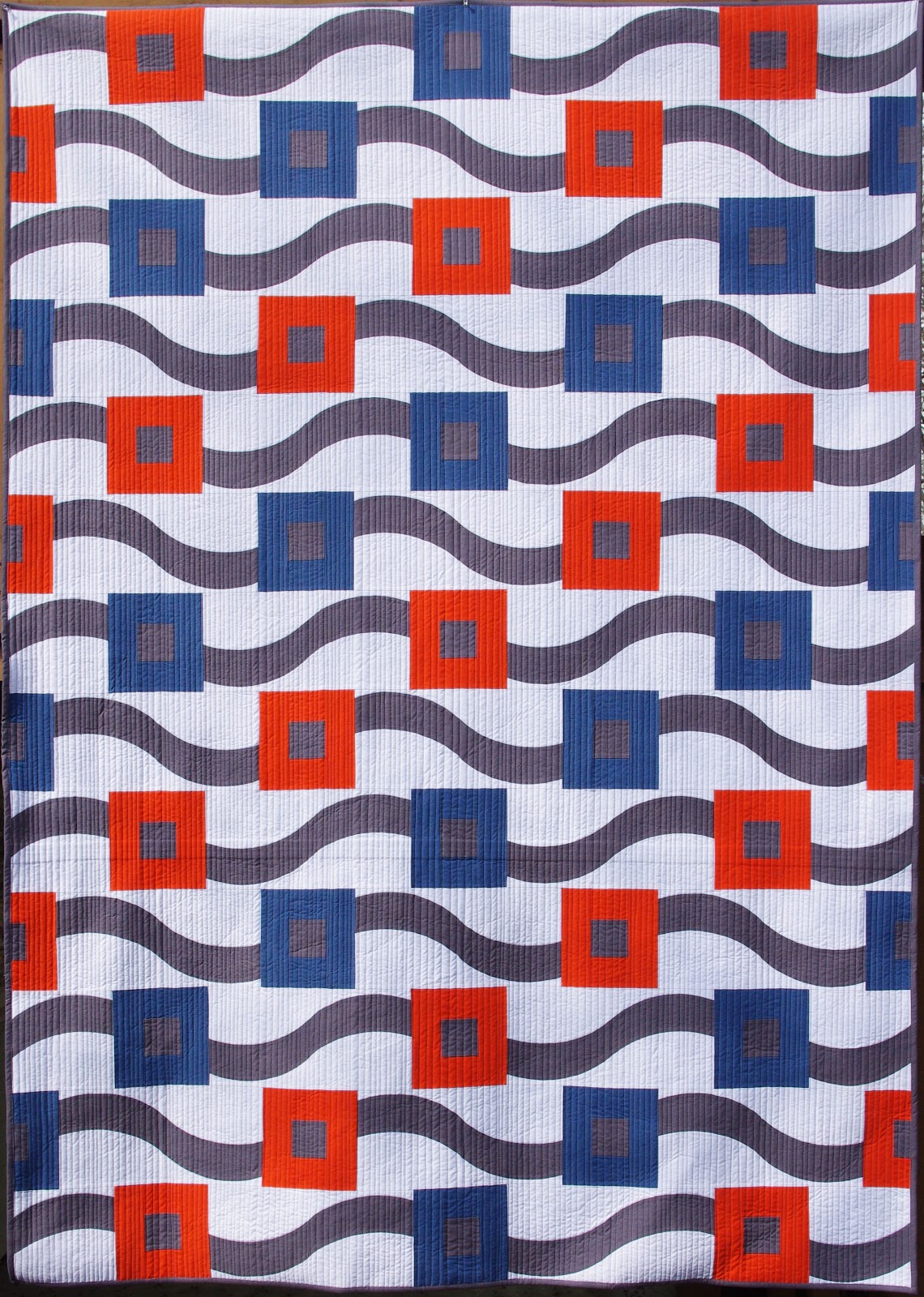 Curvy Ruler Quilt #2 - Ahhh...Quilting