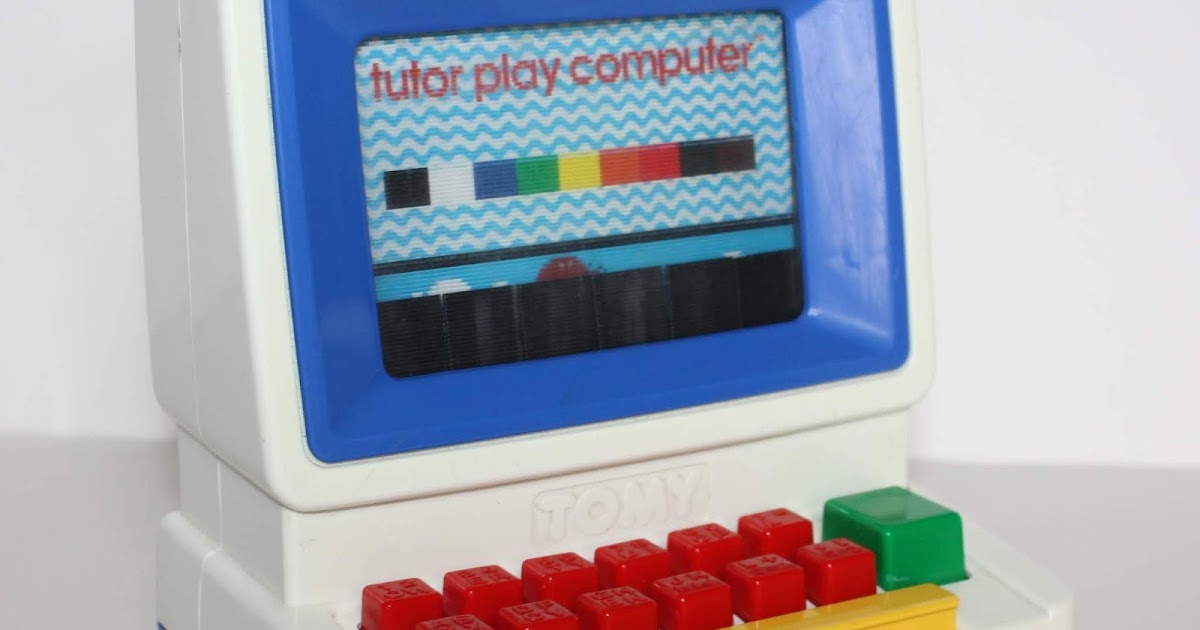 Ken's Vintage Toys: Tomy My First Tutor Play Computer