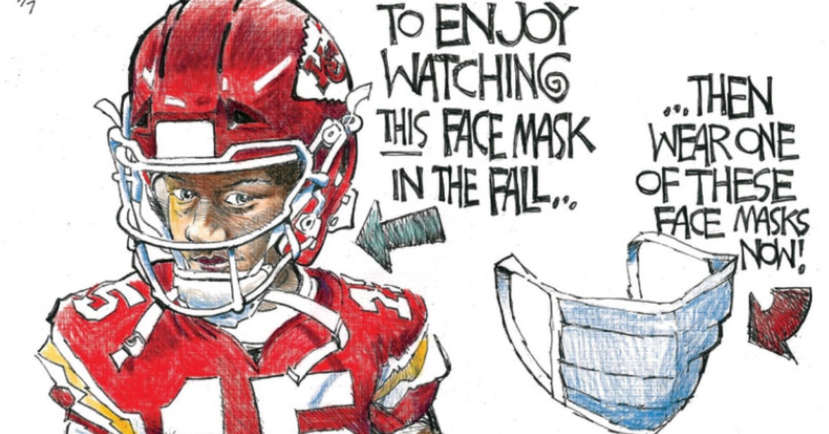 Green All Over: NFL Facemask Rule Update - Wear One