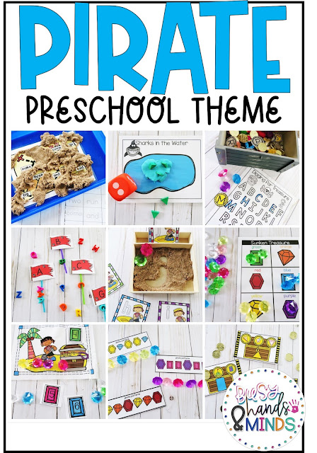 Pirate Preschool Theme | Busy Hands and Minds