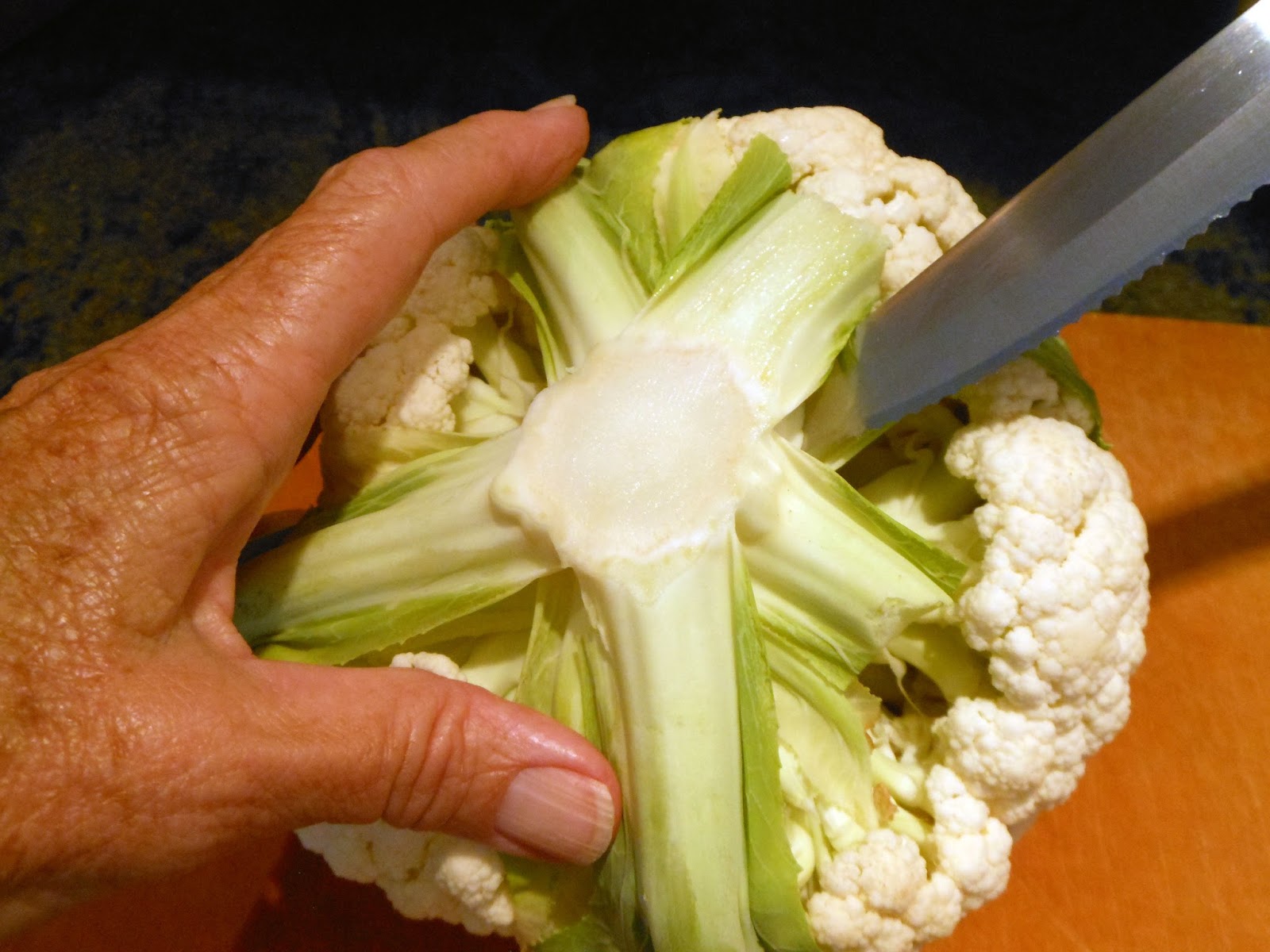 The Gourmet Diabetic: Golden Cauliflower