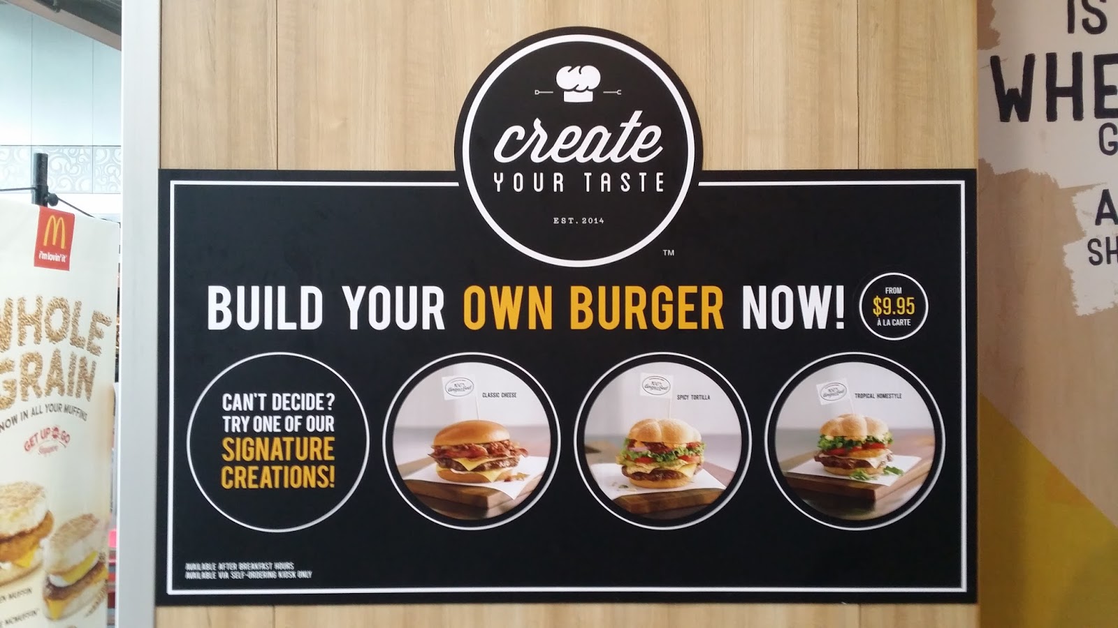 Mille Feuille: McDonald's Custom Burger