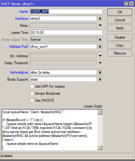 Cara Setting Simple Queues Otomatis Di Mikrotik Dari DHCP Lease - Catatan Shand