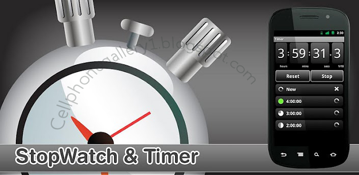 StopWatch & Timer For Android User | Cellphone Gallery