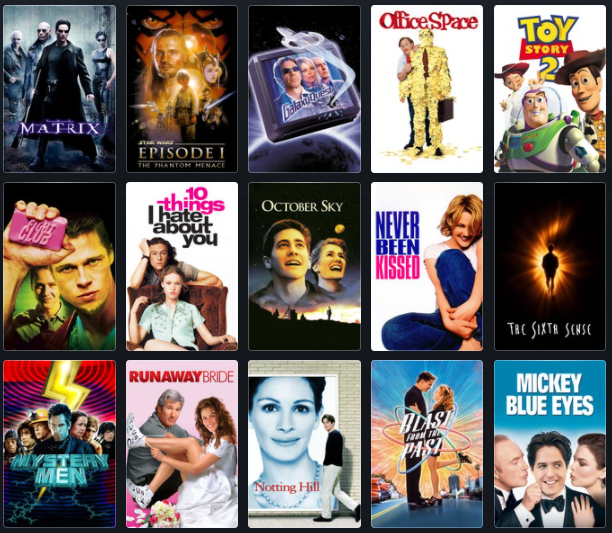 J.L. Neyhart: 1999 Movies