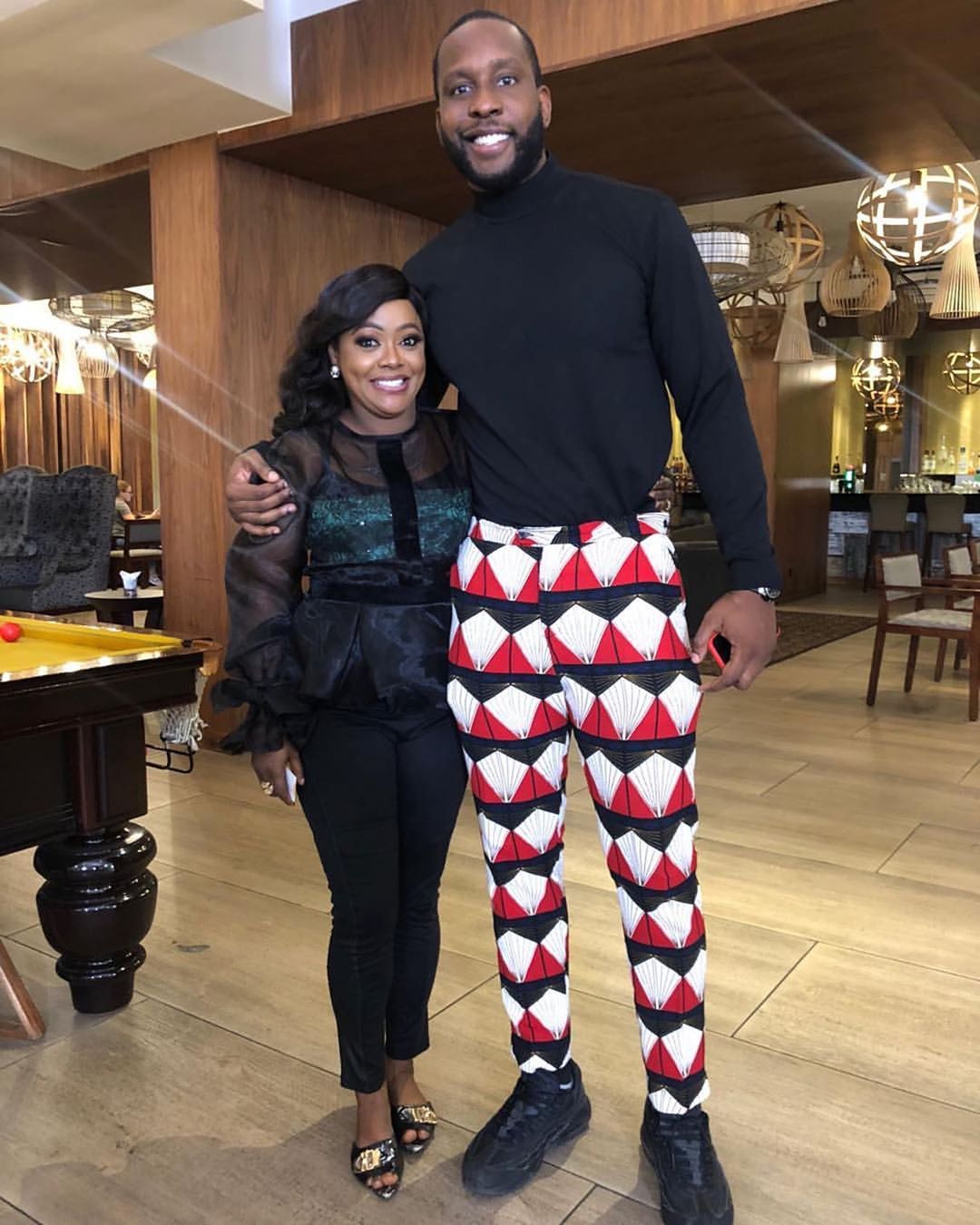 Photo of Ray Emodi and Helen Paul