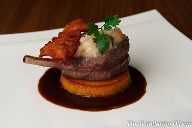 Venison Chop with Pan-Roasted Butternut Squash and Braised Shallots ...