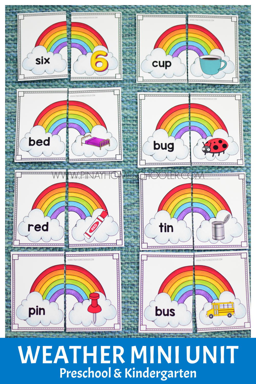 Weather Preschool and Kindergarten Mini Unit | The Pinay Homeschooler