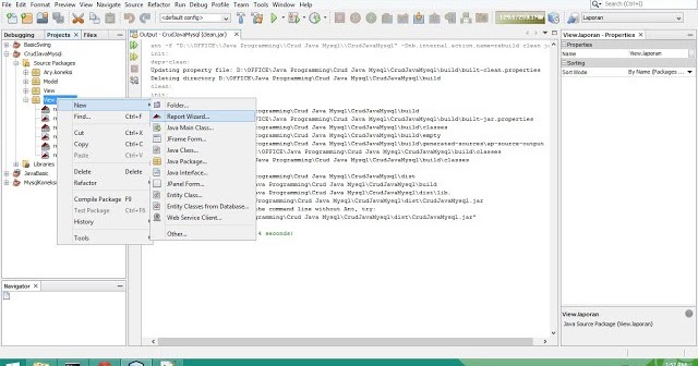 Tutorial Pembuatan Report Sederhana Menggunakan Java Netbeans