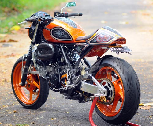 Foto Modifikasi Kawasaki Z250 Neo Cafe Racer