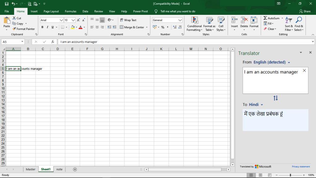 How To Translate Any Language In Excel 2019 How To Translate Any Language In Excel 2019