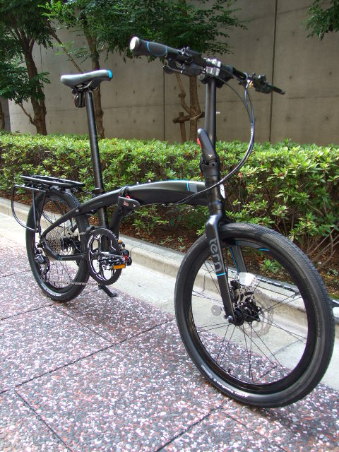 avelo Bicycle shop | アヴェロ バイシクル ショップ 浦和: Tern Verge P10 | ターン ヴァージュ P10 451ホイール ファットタイヤ換装 リアキャリア ...