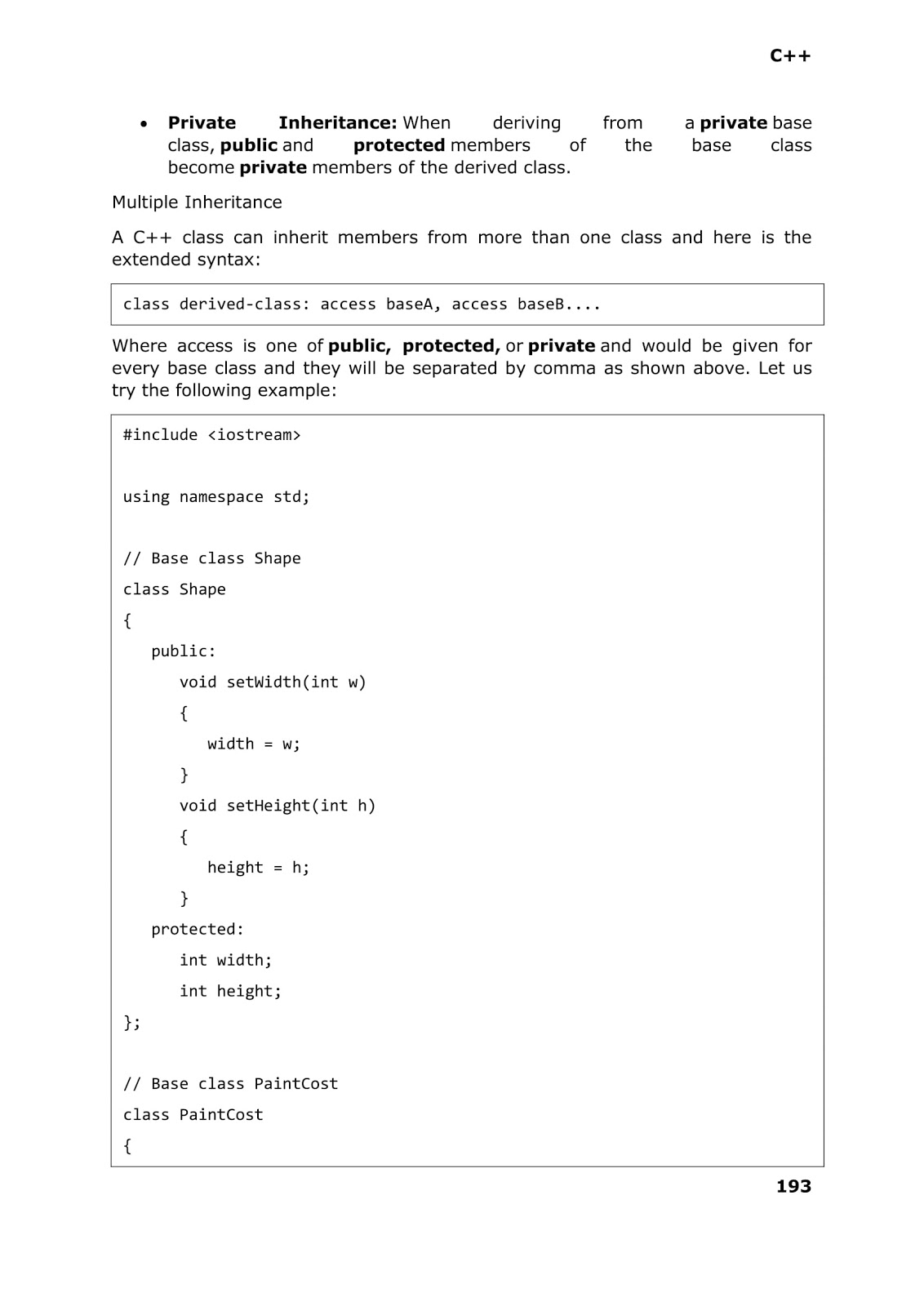 Computer Languages and Work From Home Jobs: C++ LANGUAGE INHERITANCE