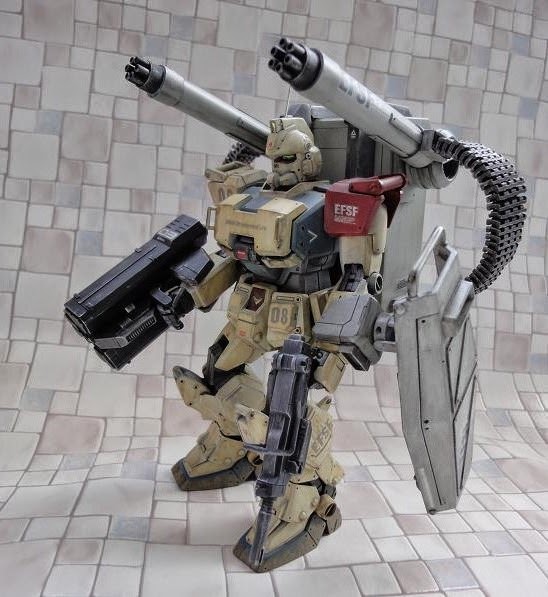MG 1/100 Gundam Ez-8 Custom Build